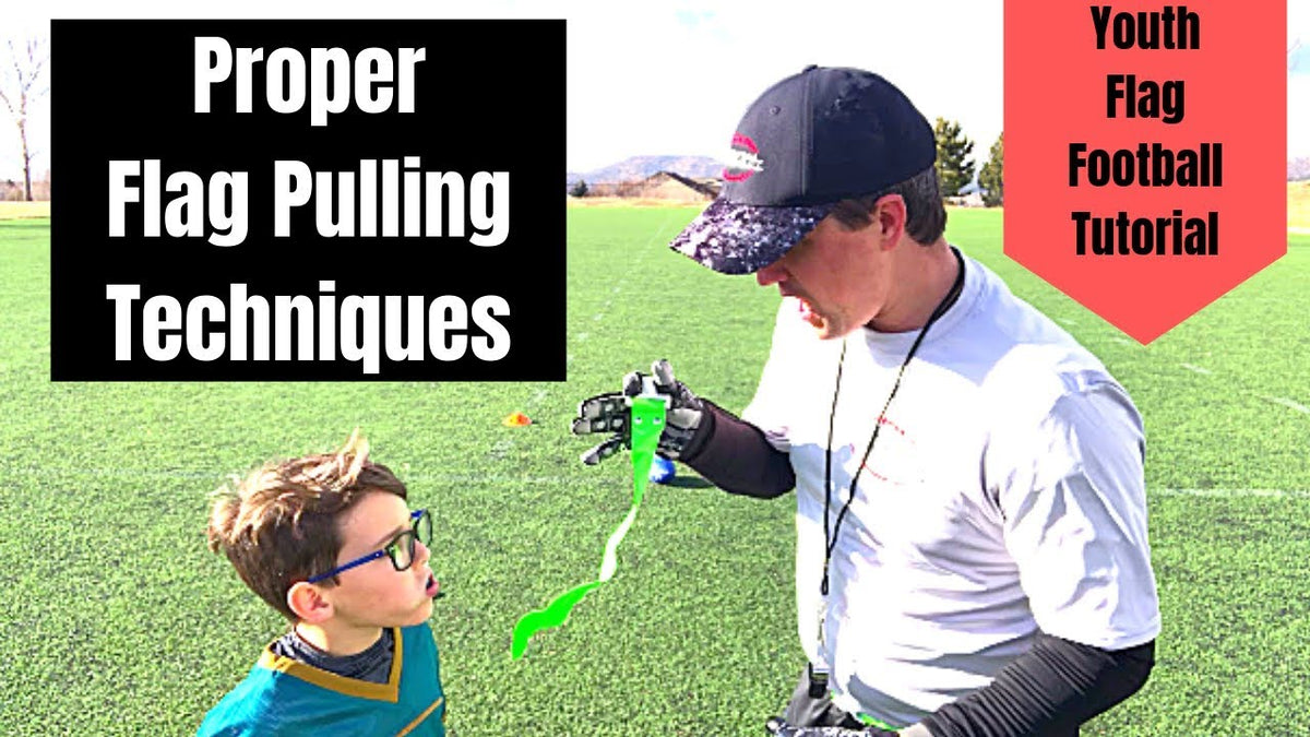 Youth Flag Football Tutorial | Proper Flag Pulling Techniques for Begi