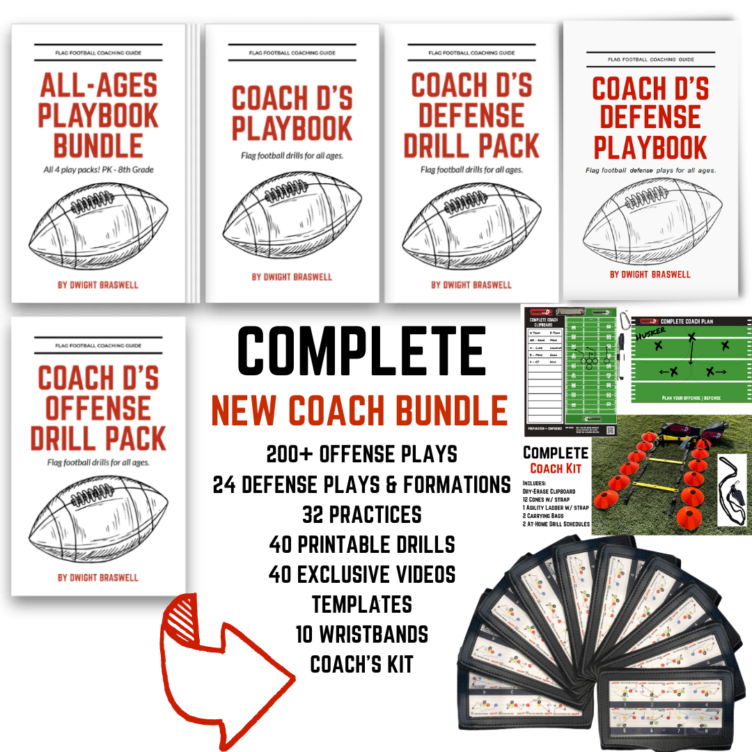 Flag Football NEW COACH Strategy & Play Calling System - Flag Football ...